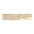 Delicious raspberry chamomile tea