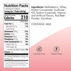 delicious raspberry crème flavour