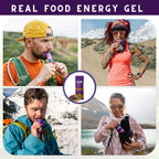 delicious raspberry flavour energy gel