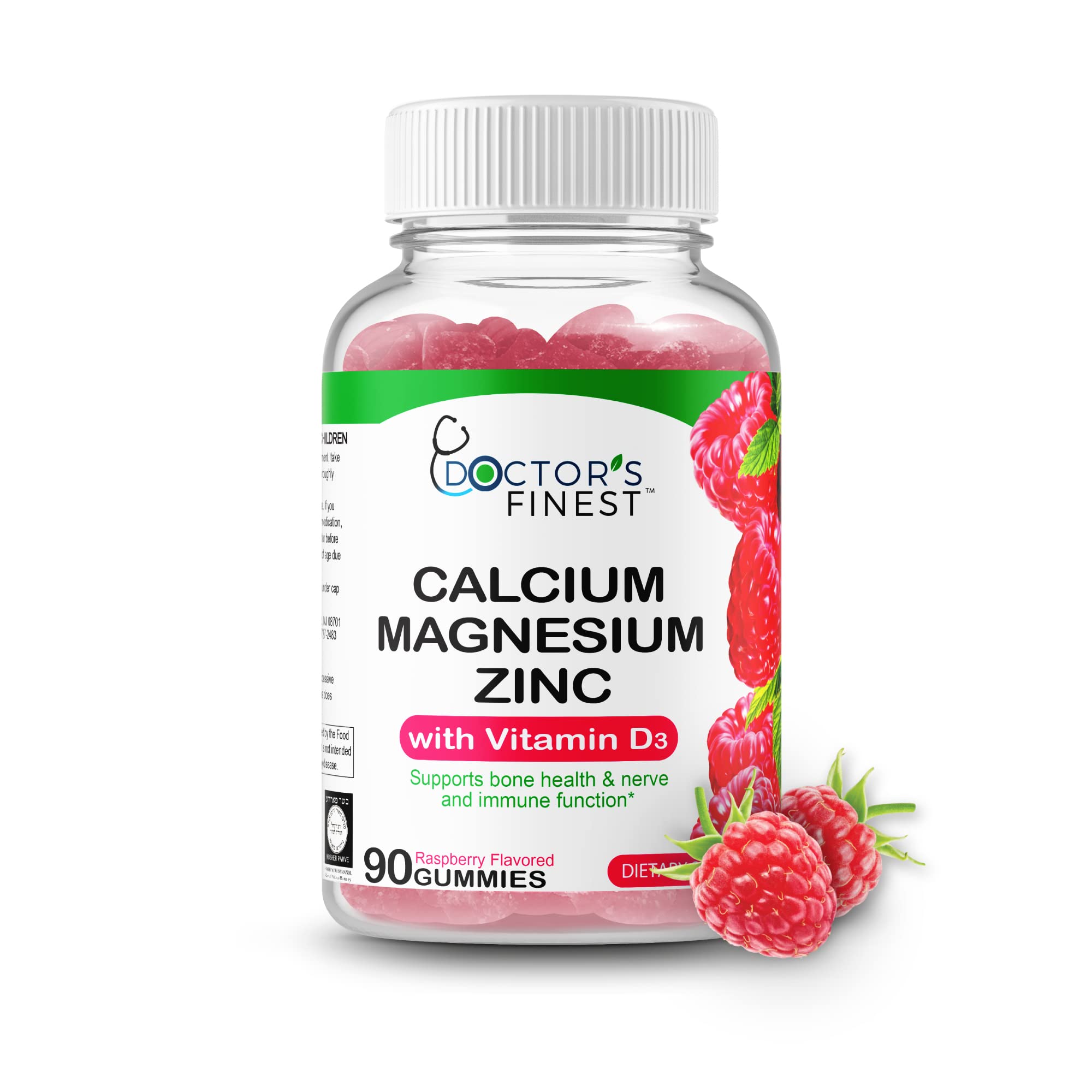 delicious raspberry flavour gummies