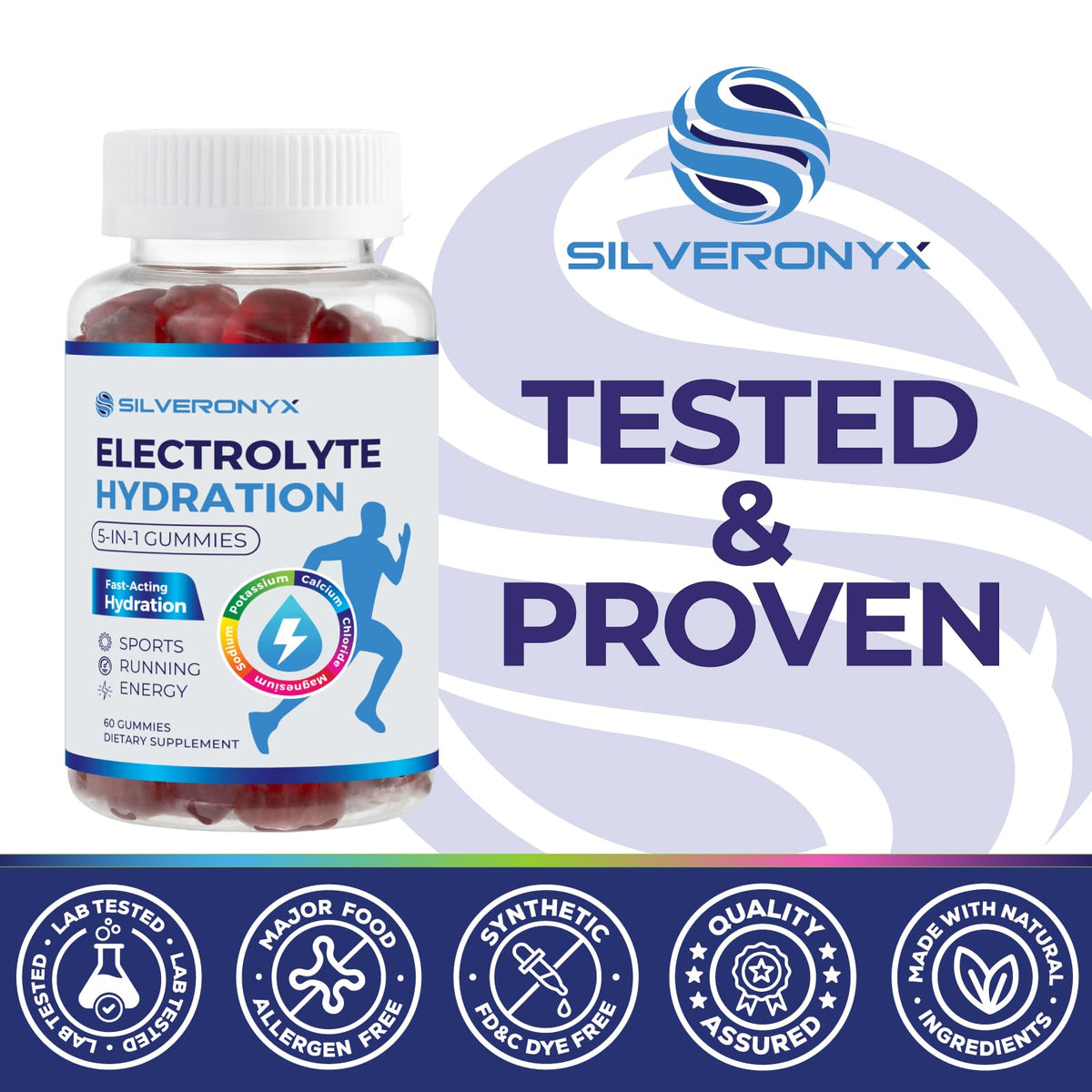 Delicious raspberry flavour hydration support