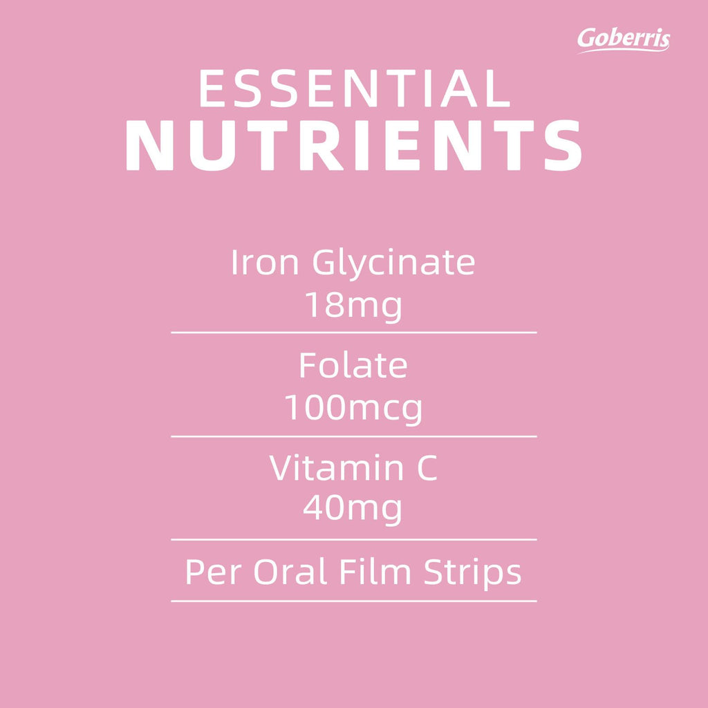 delicious raspberry flavour iron strips