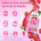 delicious raspberry flavour zinc chews