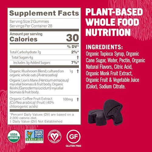 Delicious raspberry gummies for brain support