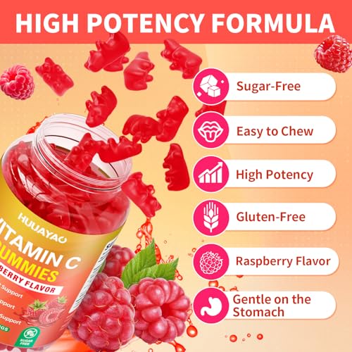 Delicious raspberry gummies for daily vitamins