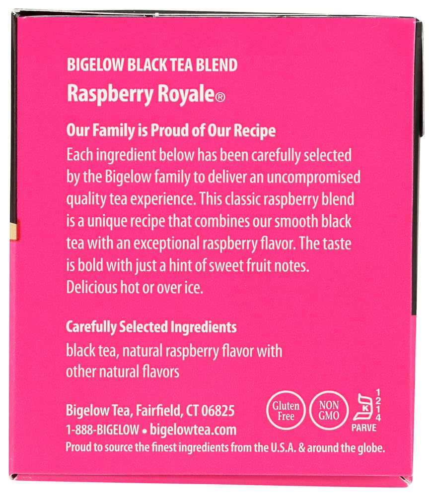 delicious raspberry herbal detox tea