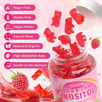 Delicious raspberry inositol supplements
