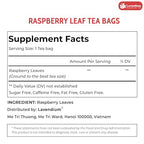 delicious raspberry leaf tea flavour