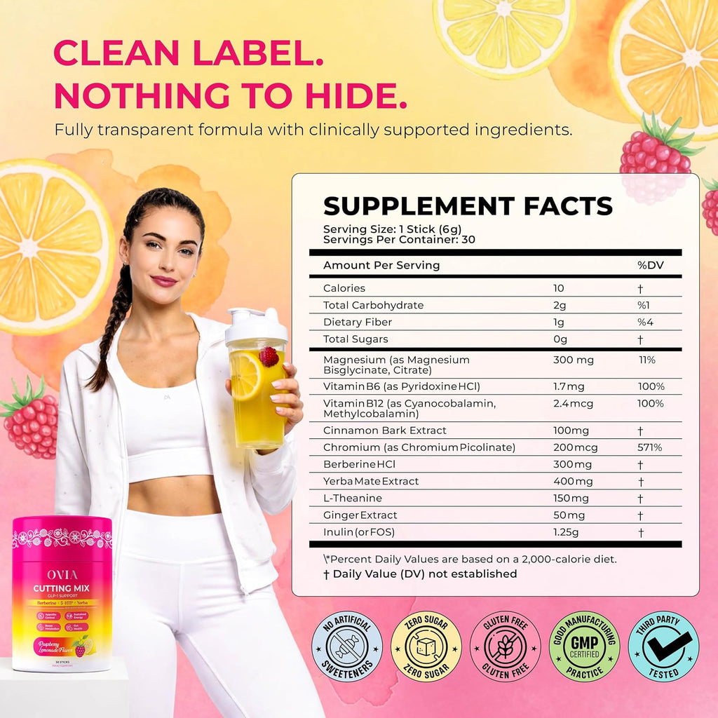 Delicious raspberry lemonade flavour powder