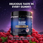 delicious raspberry melatonin supplements