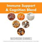 Delicious raspberry mushroom supplement