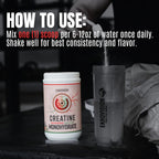 Delicious raspberry watermelon creatine