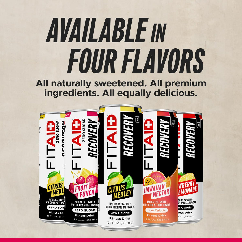 delicious recovery drink with no sugar