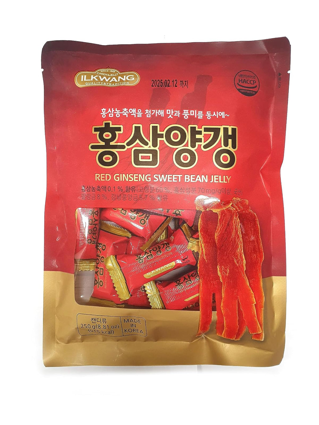 delicious red ginseng delicacy