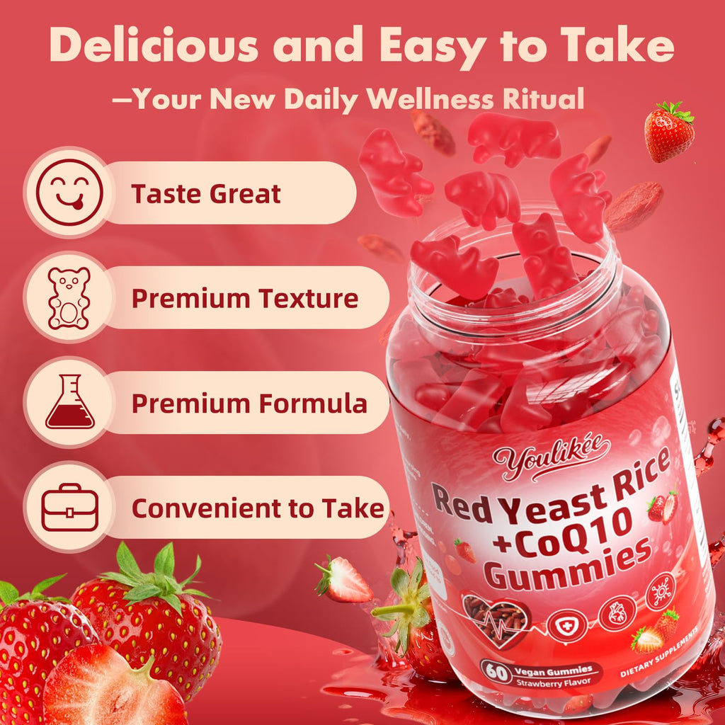 Delicious Red Yeast Rice chewables