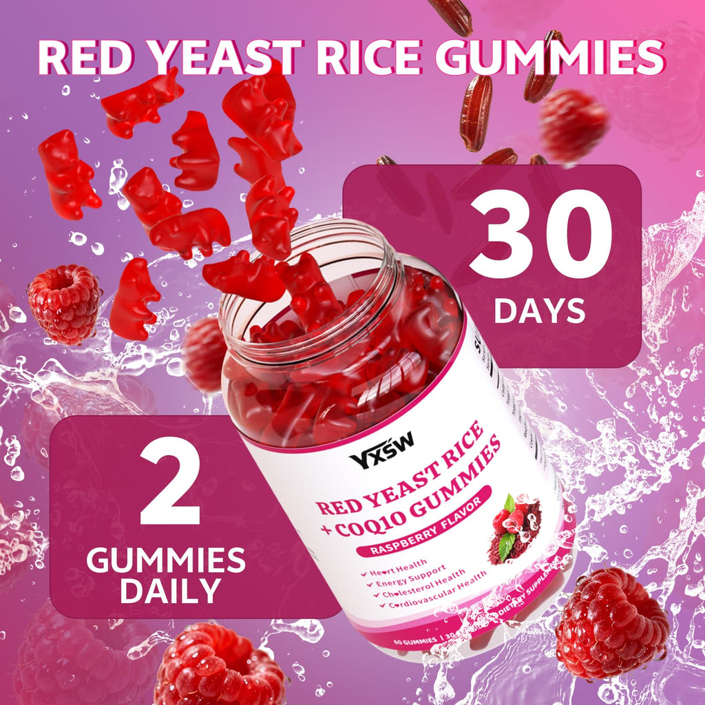 Delicious Red Yeast Rice gummy vitamins