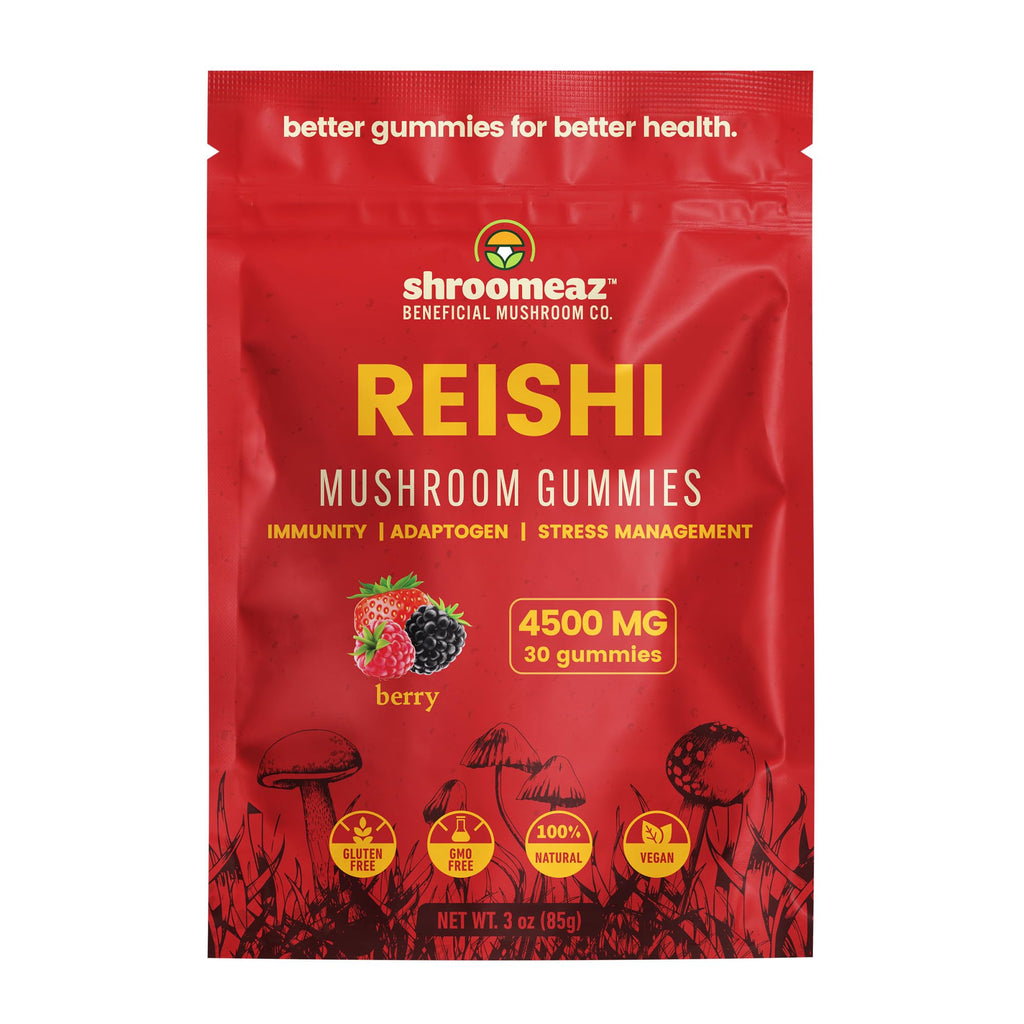 delicious reishi mushroom gummies