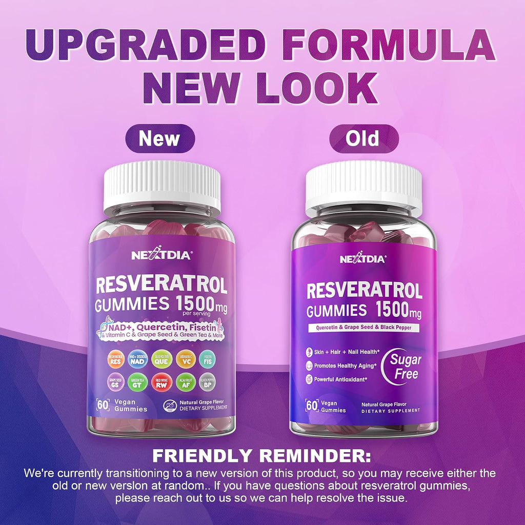 Delicious Resveratrol and NAD+ supplement