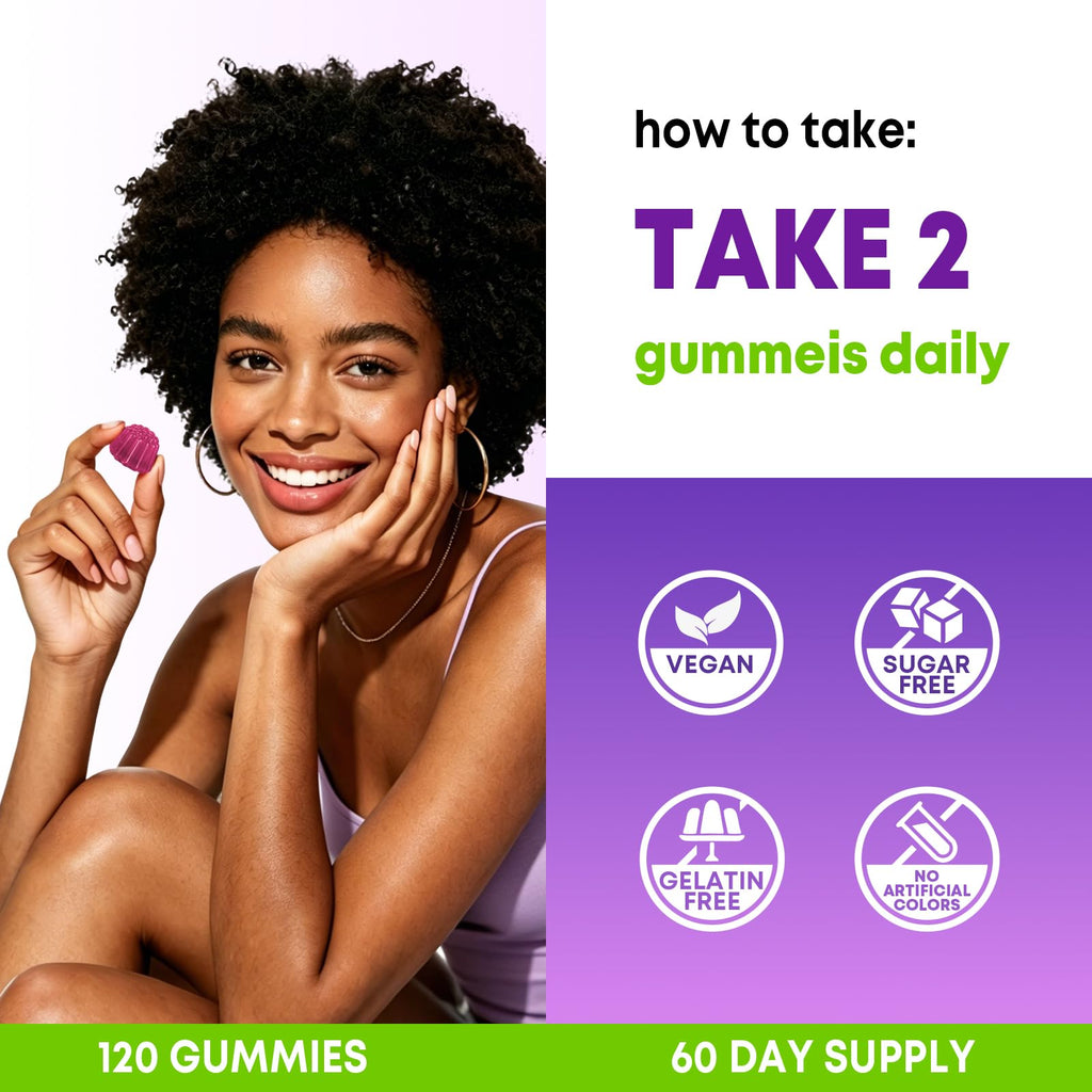 Delicious Resveratrol gummy for immunity