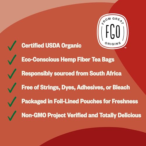 delicious rooibos tea for relaxation