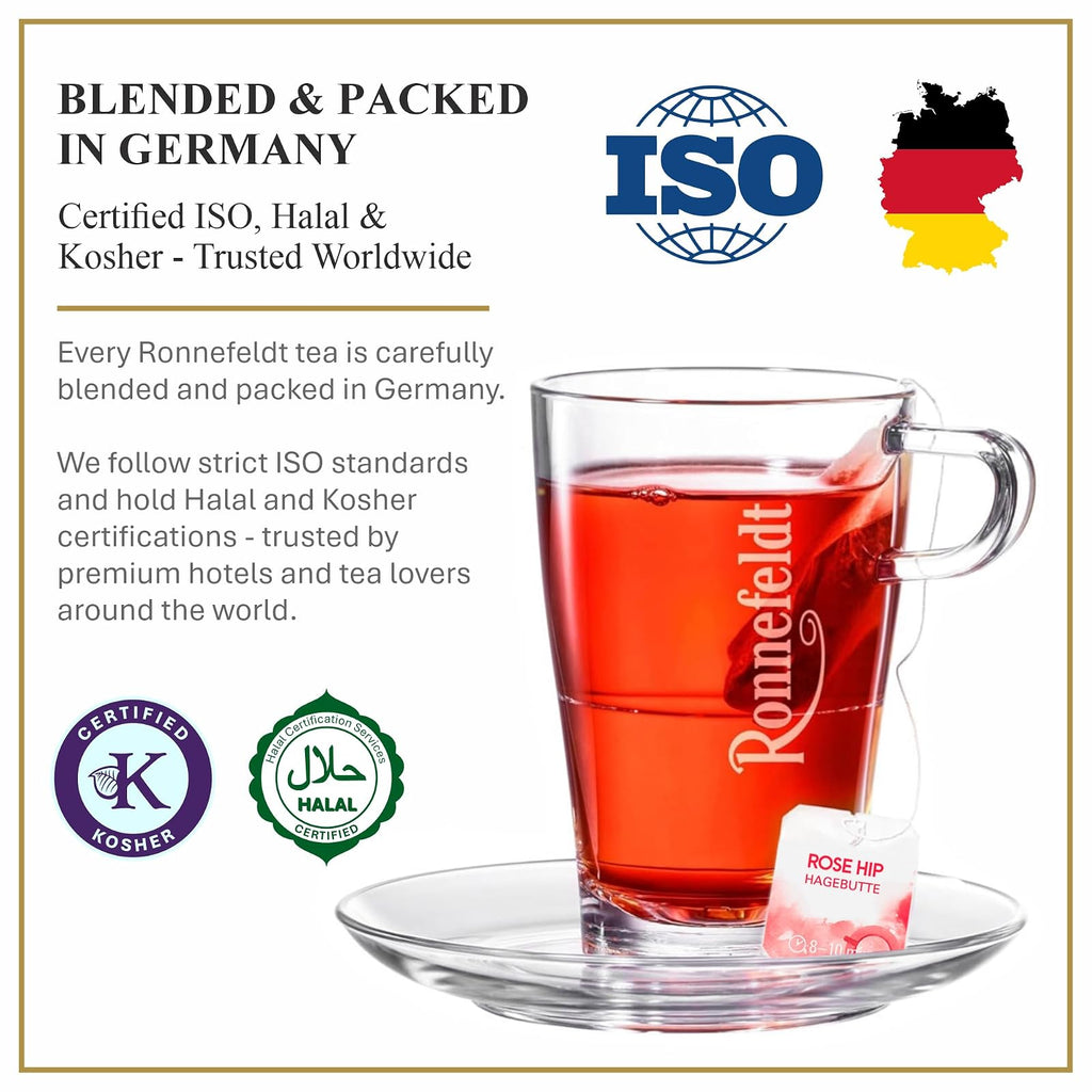 delicious rose hip fruit infusion
