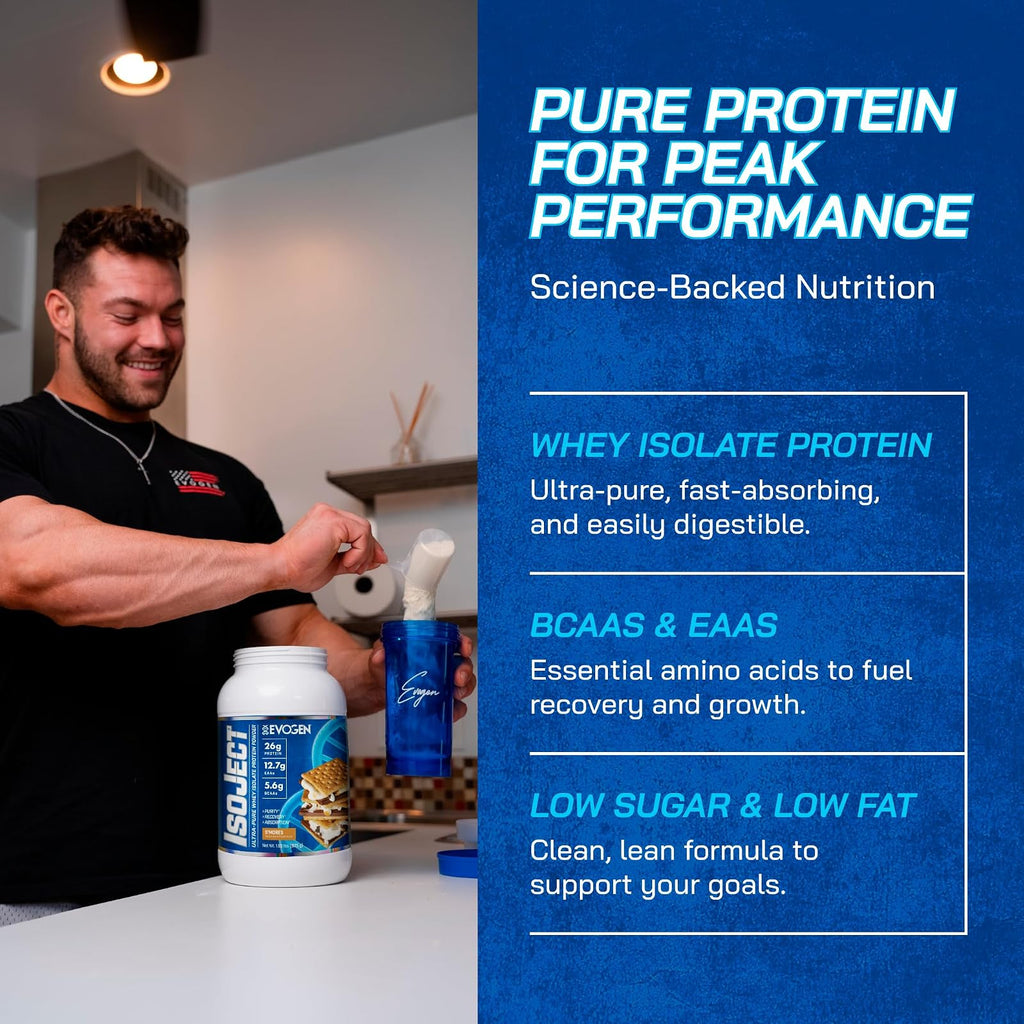 delicious S'Mores whey protein supplement