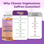 Delicious saffron gummies for health