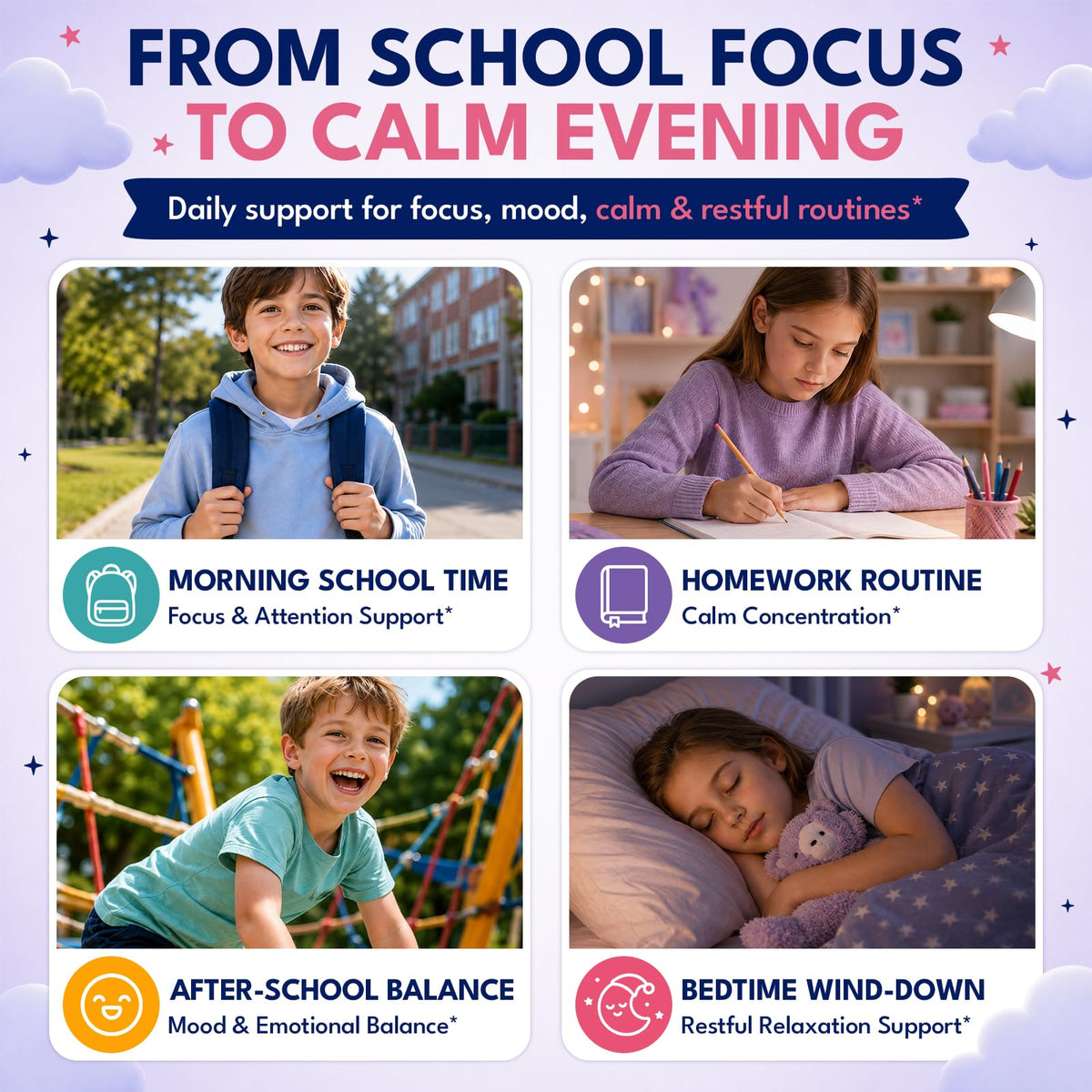 Delicious saffron gummies for kids