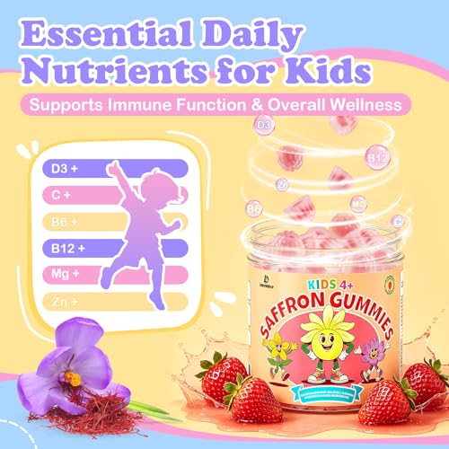 Delicious saffron gummies for stress relief