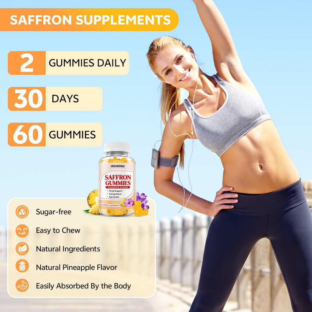 delicious saffron infused multivitamins
