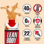 Delicious salted caramel flavour protein drink