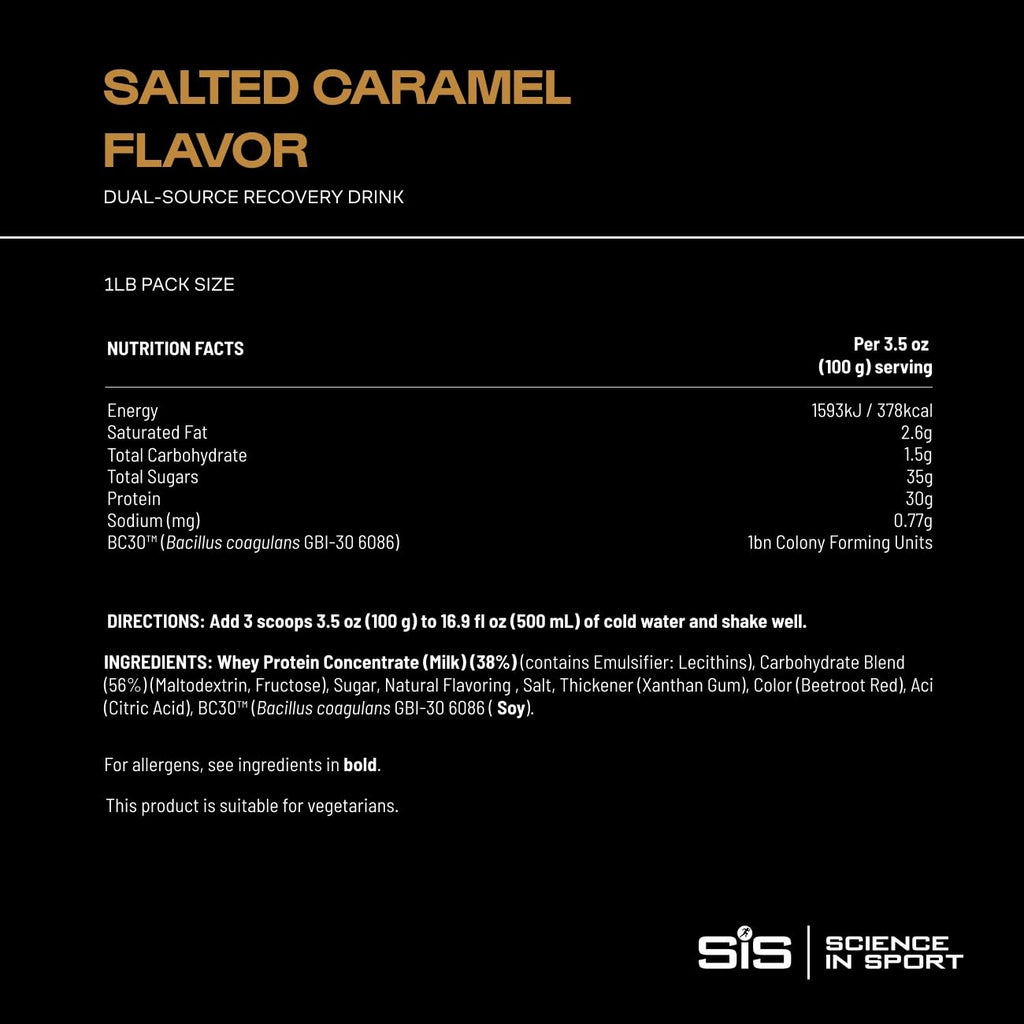 delicious salted caramel protein supplement