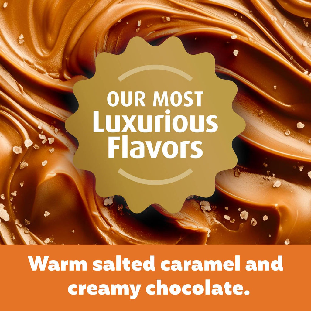 delicious salted caramel truffle flavour