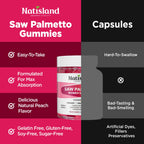 delicious saw palmetto gummies for daily use