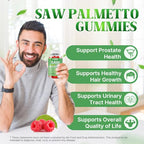 Delicious saw palmetto gummy supplements