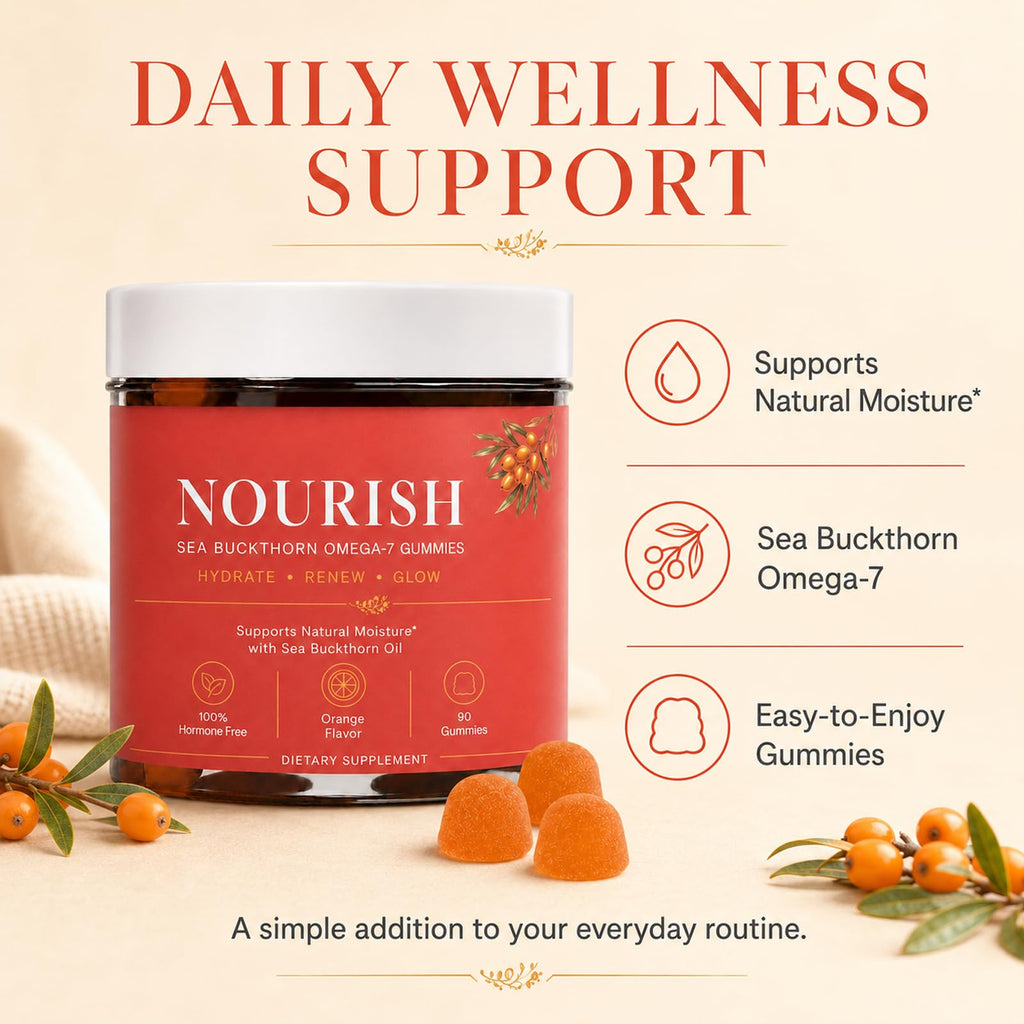 Delicious Sea Buckthorn gummy vitamins