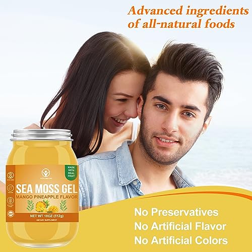 Delicious sea moss gel for smoothies