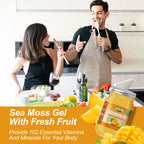 Delicious sea moss gel for smoothies