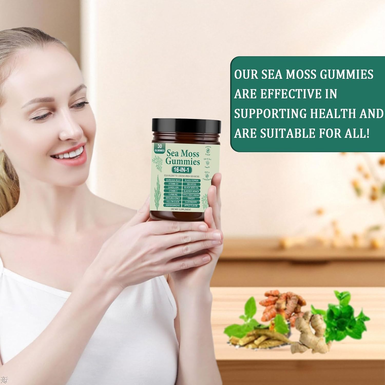 delicious sea moss gummies for daily health