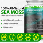 Delicious Sea Moss Gummies for health