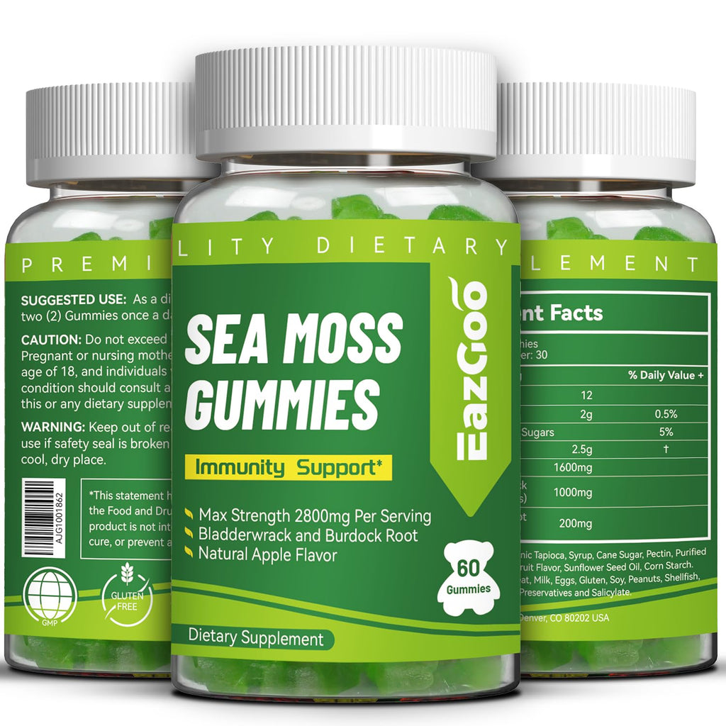 delicious sea moss gummies for nutrition