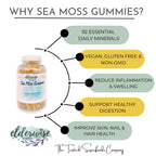 Delicious sea moss gummy vitamins