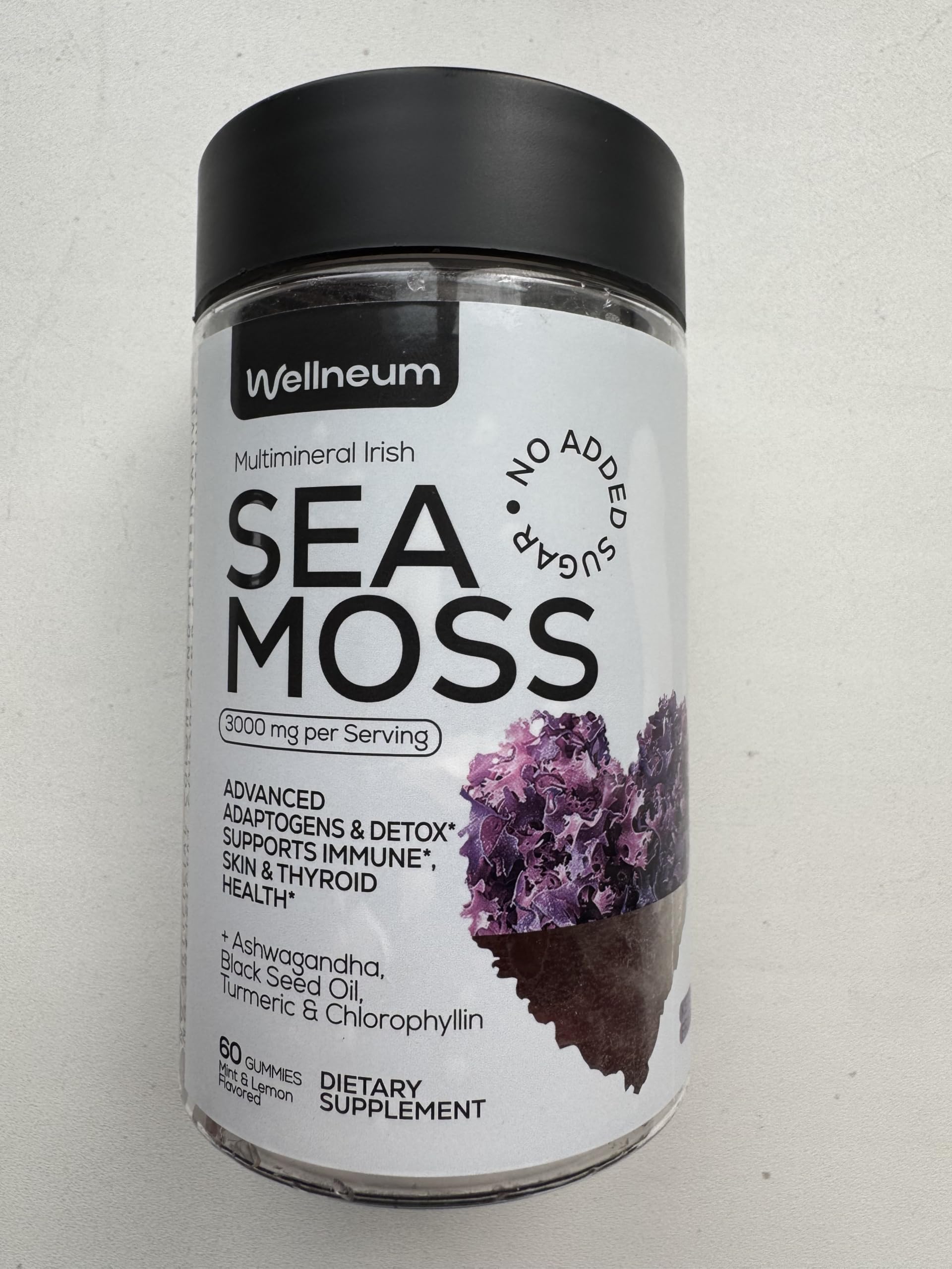 Delicious sea moss gummy vitamins