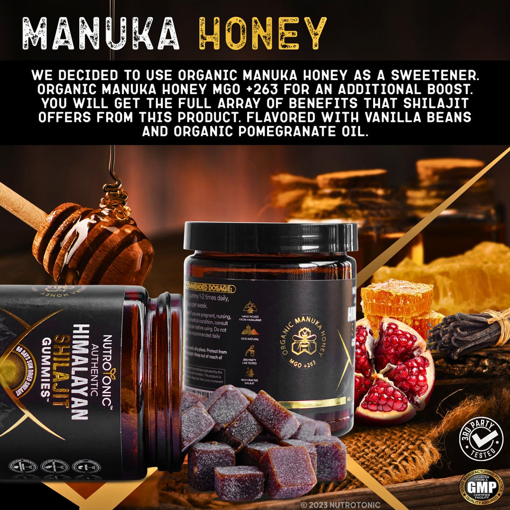 Delicious shilajit gummies for everyday use