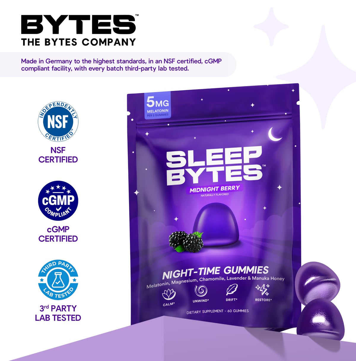 delicious sleep gummies for a peaceful night