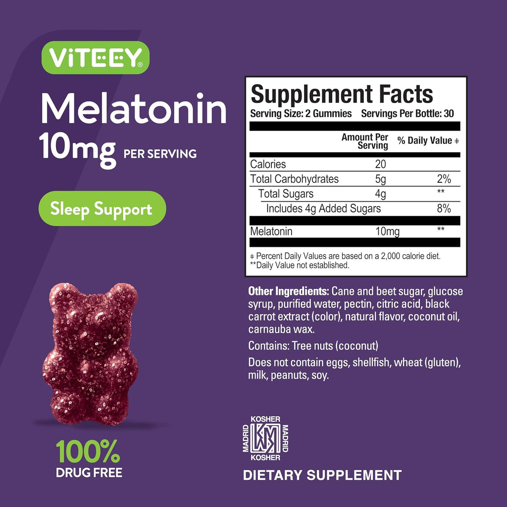 Delicious sleep gummies for better nights