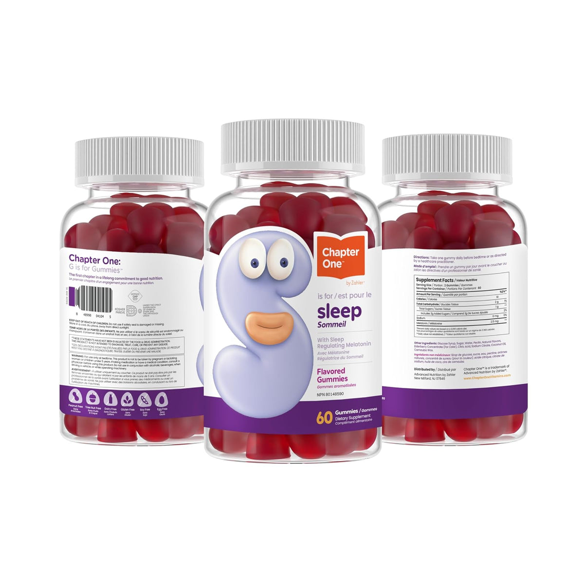 Delicious sleep gummies for nighttime relief