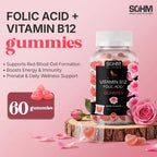 Delicious SOHM folate supplement gummies