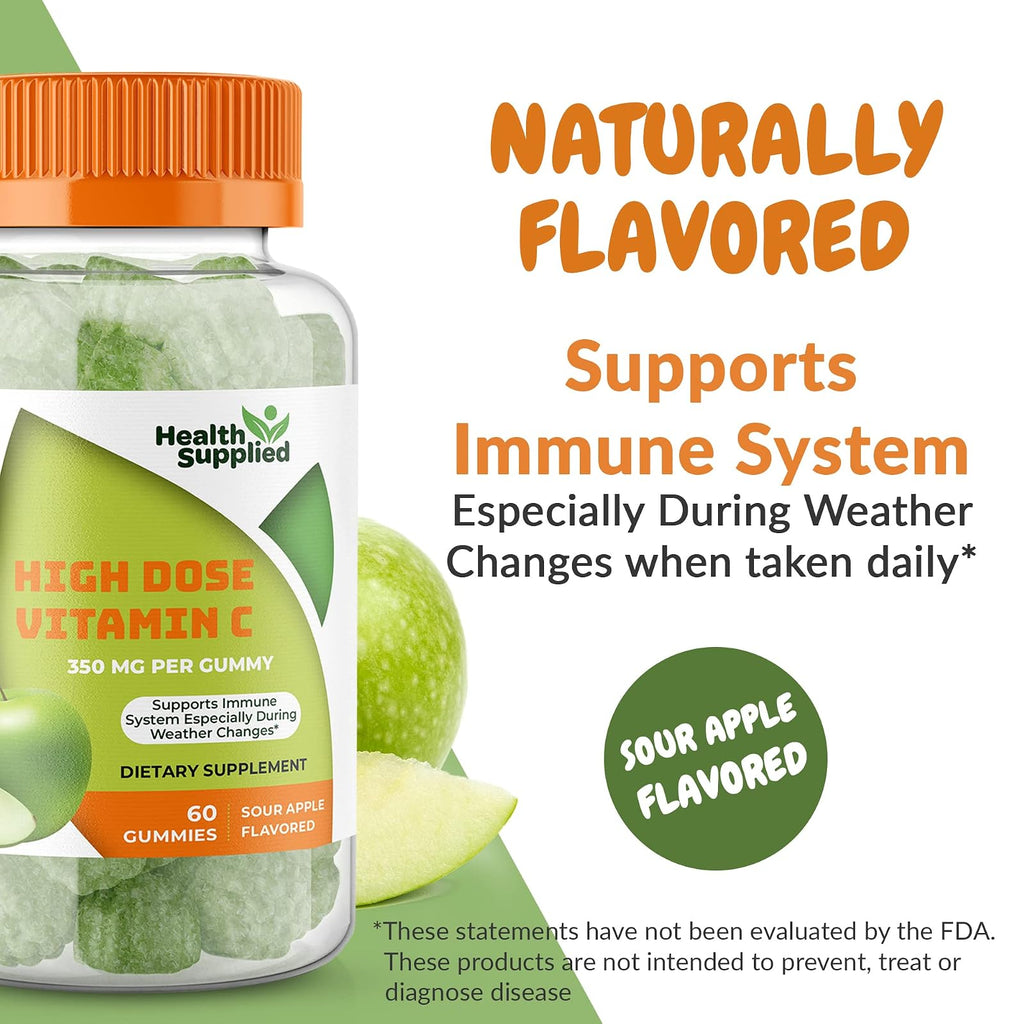 delicious sour apple vitamin c supplements