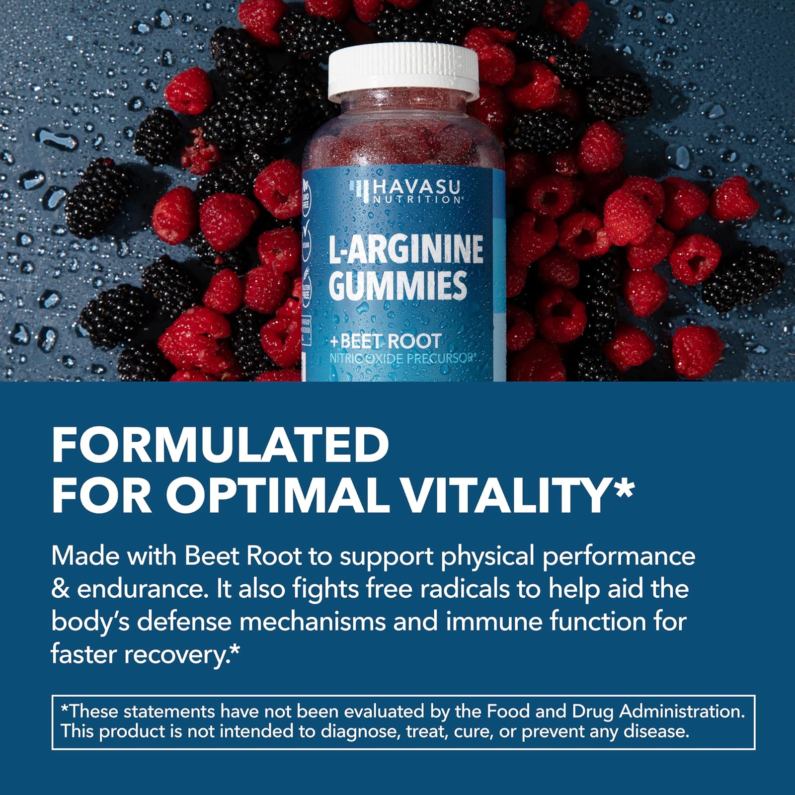 delicious sour berry amino acid gummies
